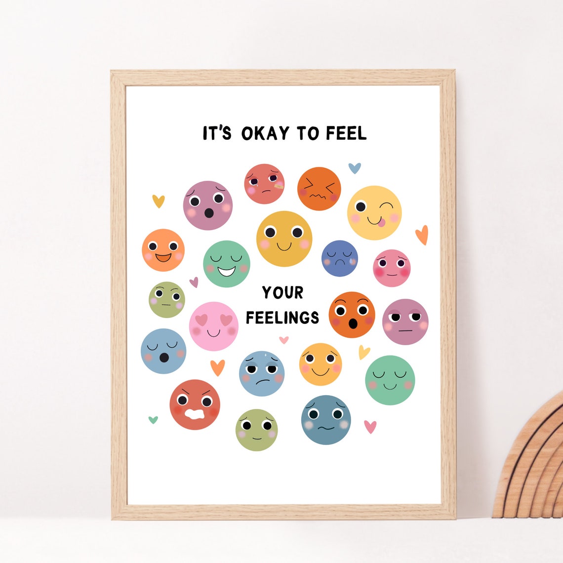 It’s Okay to Feel Poster, Feeling Faces, Emotion Resources for Kids ...