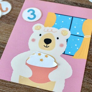 Polar Bear Numbers Activity, Preschool Math, Preschool Winter ...