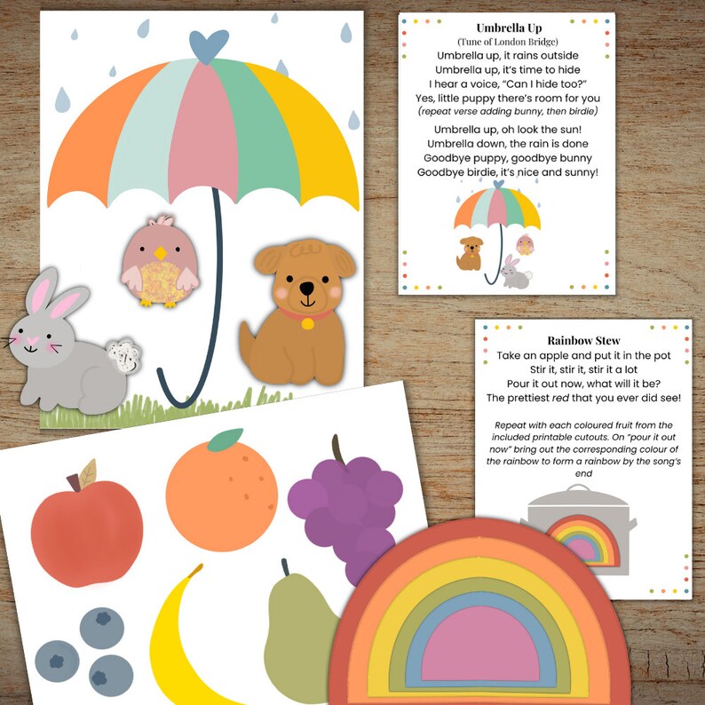 Spring Circle Time Song Bundle, Spring Preschool Curriculum, Music ...