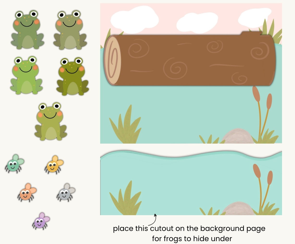 Five Green and Speckled Frogs Song, 5 Little Speckled Frogs Activity ...