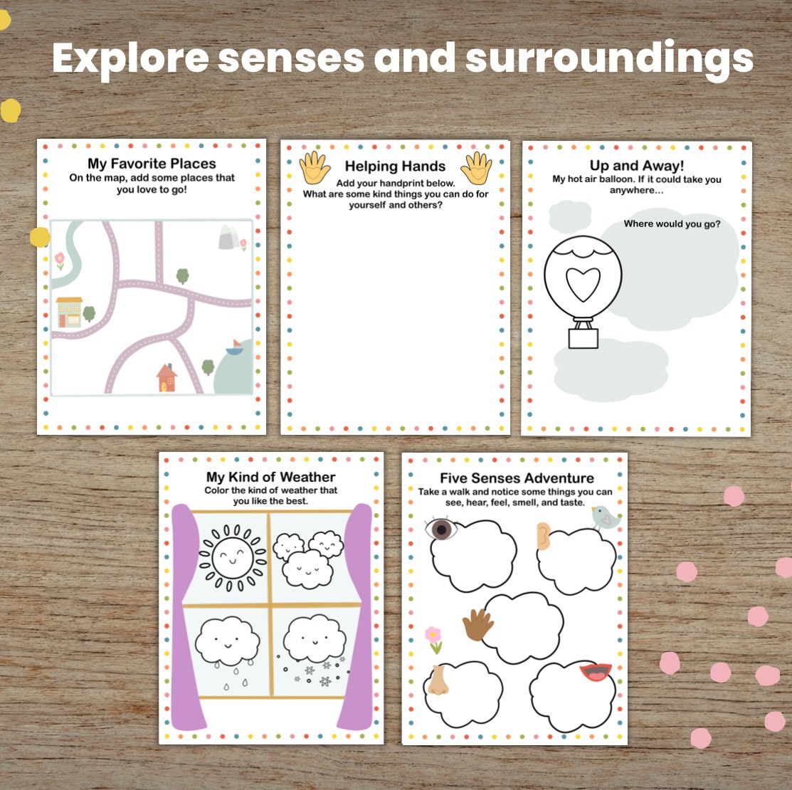All About Me Journal for Kids, Social Emotional Learning, Back to ...
