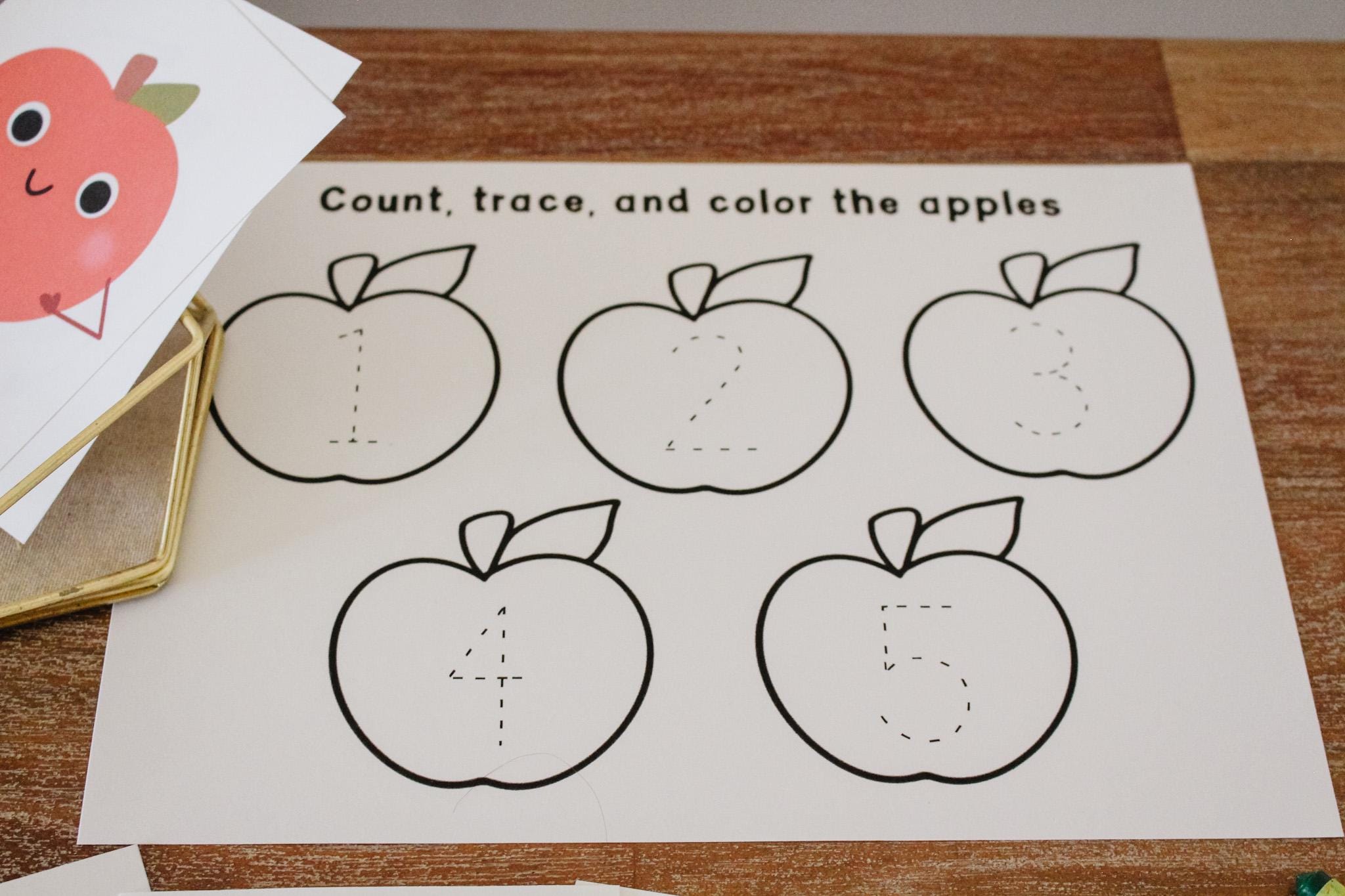 Apple Preschool Activity Pack, Letter A is for Apple, Preschool ...
