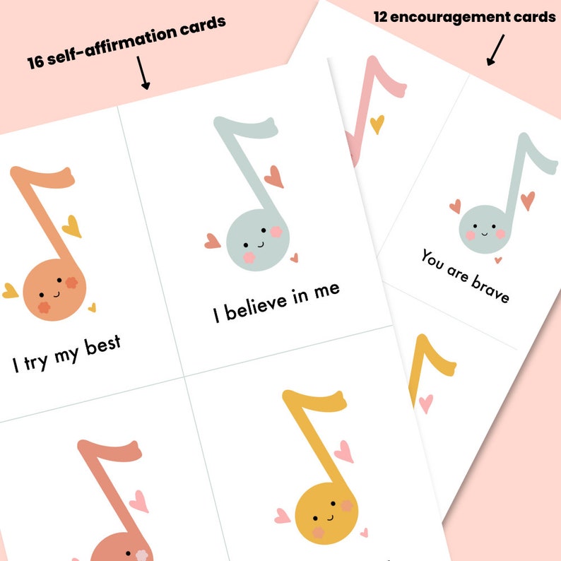 Love Notes, Affirmation Cards for Kids, Kids Affirmations Printable ...
