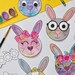 Spring Bunny Paper Craft, Spring Preschool, Printable Easter, Spring ...