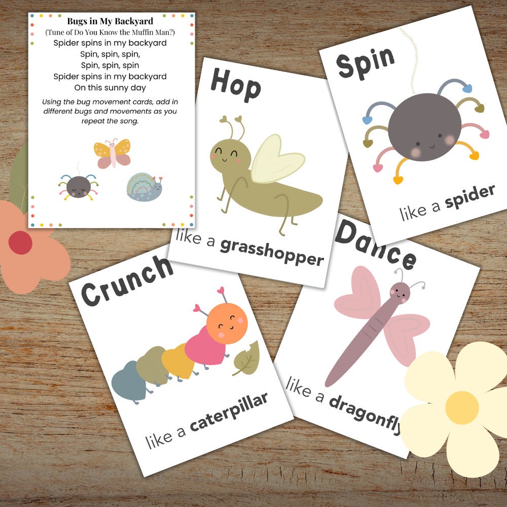 Spring Circle Time Song Bundle, Spring Preschool Curriculum, Music ...