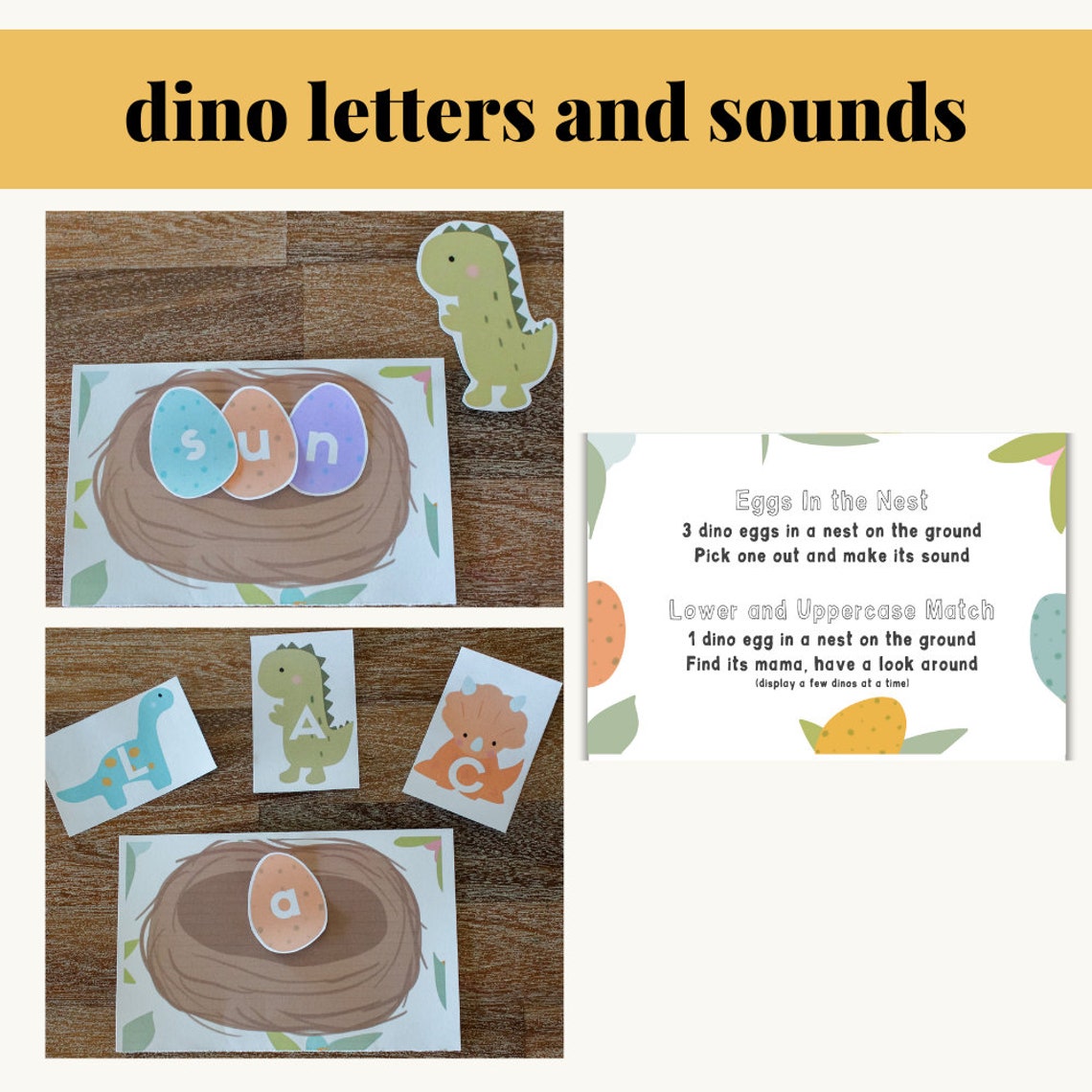 Dinosaur Alphabet Activities, Dinosaur Circle Time Songs, Dino Letters ...