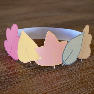 Fall Leaf Crown Craft for Kids, Preschool Printables, Printable ...
