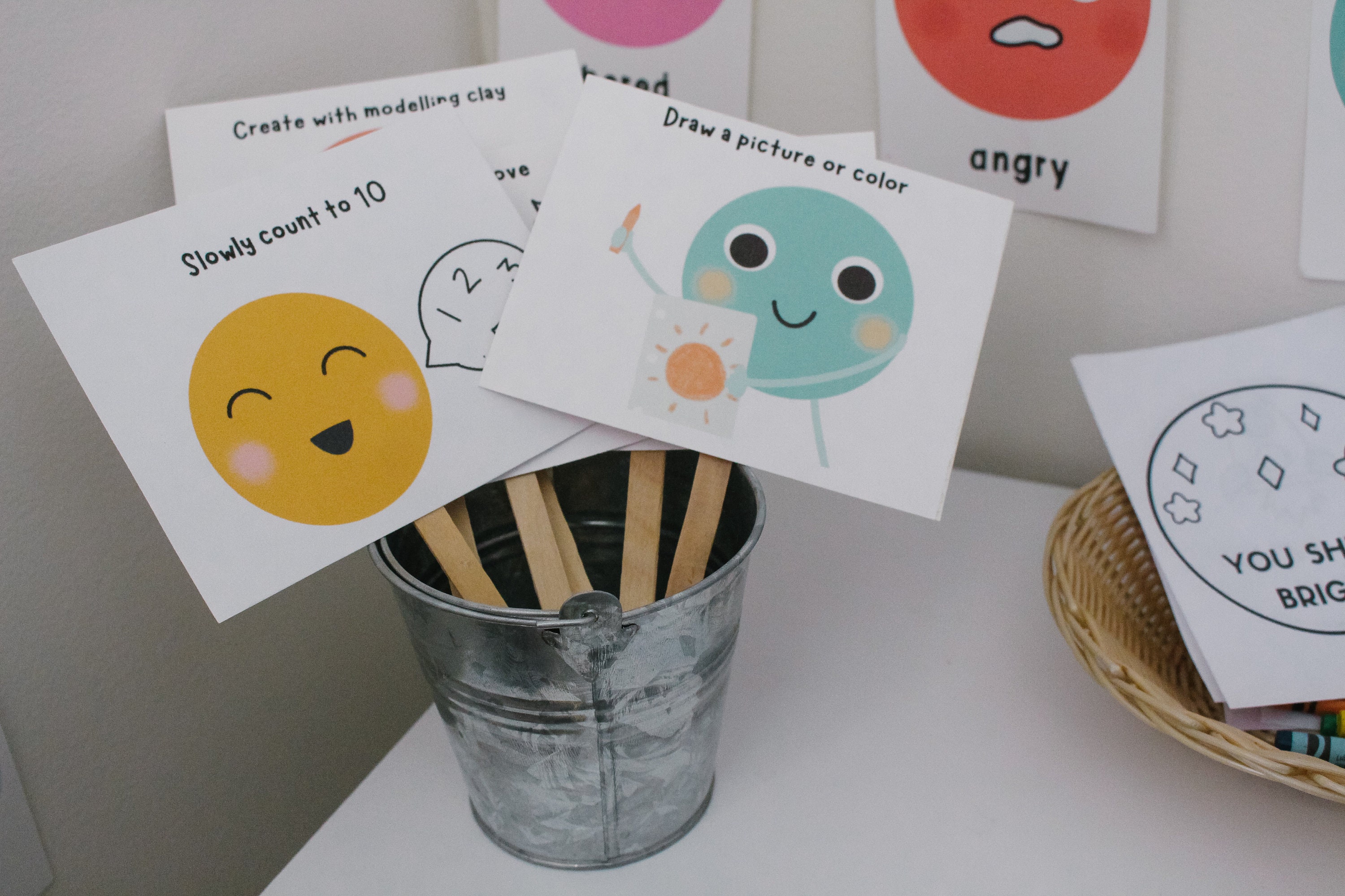 Printable Calm Corner Kit, Preschool Classroom, Kindergarten Classroom ...