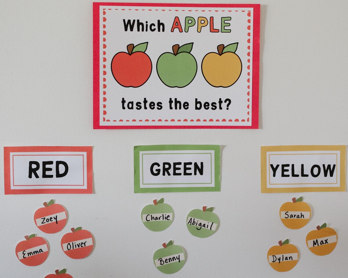 Apple Preschool Activity Pack, Letter A is for Apple, Preschool ...