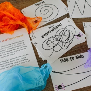 Spider Circle Time Songs and Activities, Halloween Preschool Printables ...