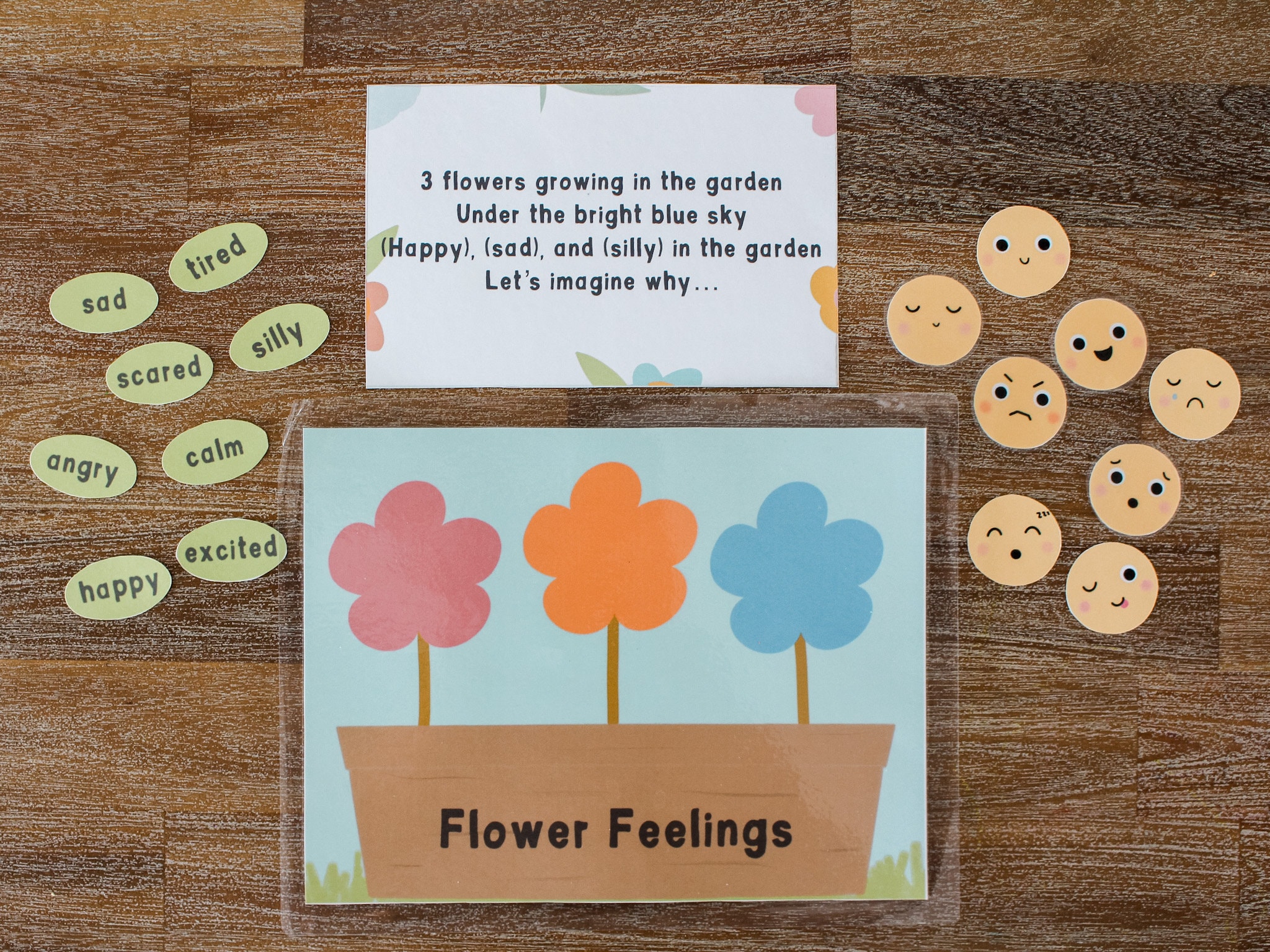 Flower Feelings Activity, Emotion Activity, Spring Activities, Spring ...