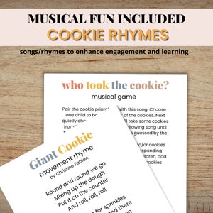 Cookie Counting Activity, Counting Printable, Counting Activities for ...