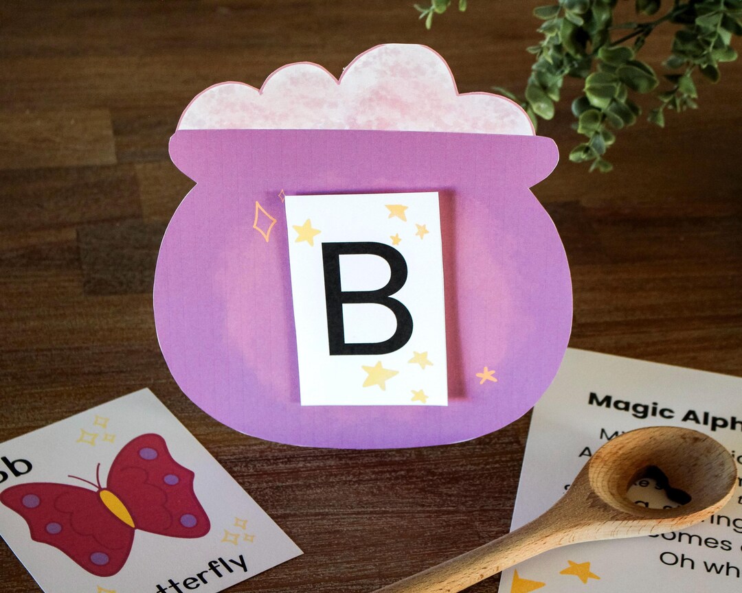 Alphabet Magic Potion Activity, Preschool Curriculum, Fairytale Theme ...