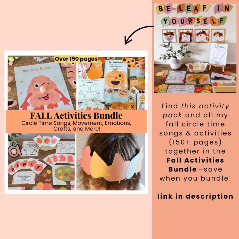 Autumn Leaves Activity Pack, Fall Preschool Activities, Preschool ...