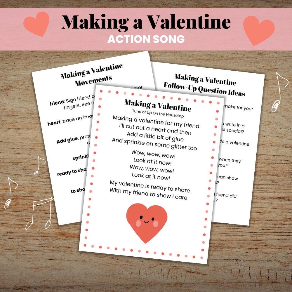Heart Circle Time Pack, Preschool Valentines Day Activities, Pre-k ...