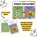 Halloween Would You Rather Game for Kids, Preschool Circle Time ...