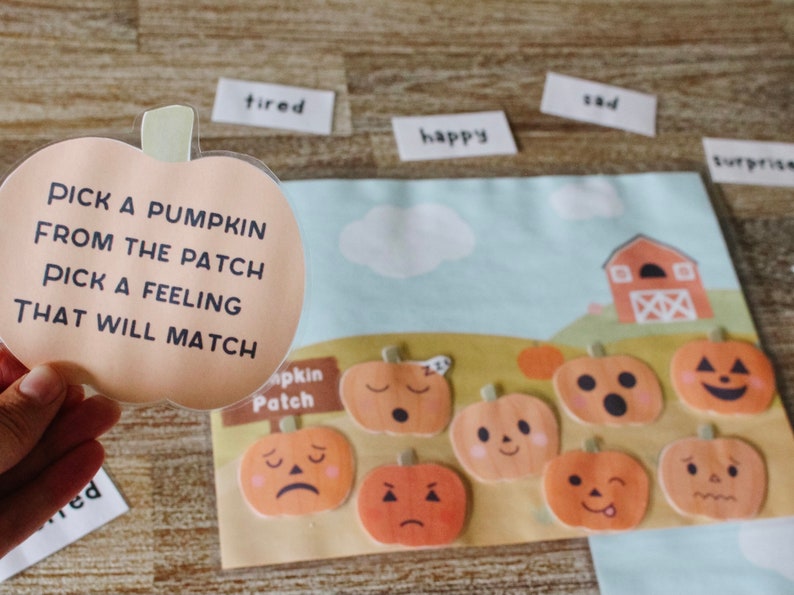 Pumpkin Printable Activities, Fall Printable Preschool and Kindergarten ...