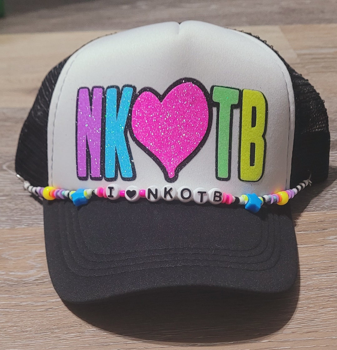 NKOTB New Kids on the Block Trucker Hat Concert Ready! Girls Night Out ...