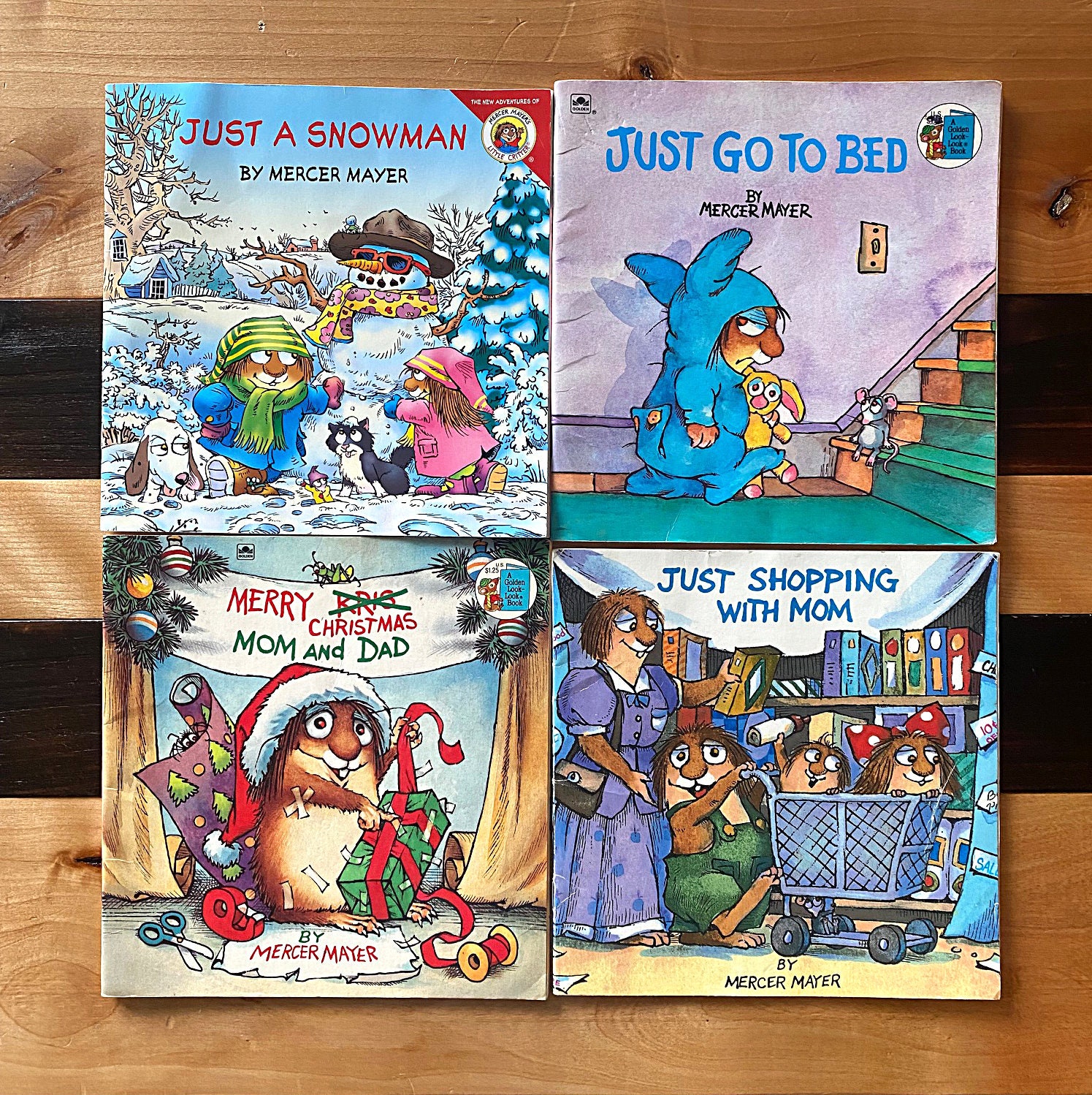 Little Critter Vintage Book Set of 9, Mercer Mayer, Kids Room, Library ...