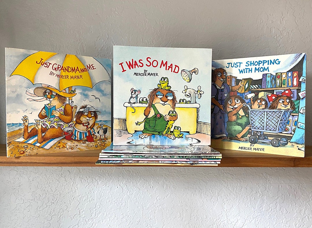 Little Critter Vintage Book Set of 9, Mercer Mayer, Kids Room, Library ...