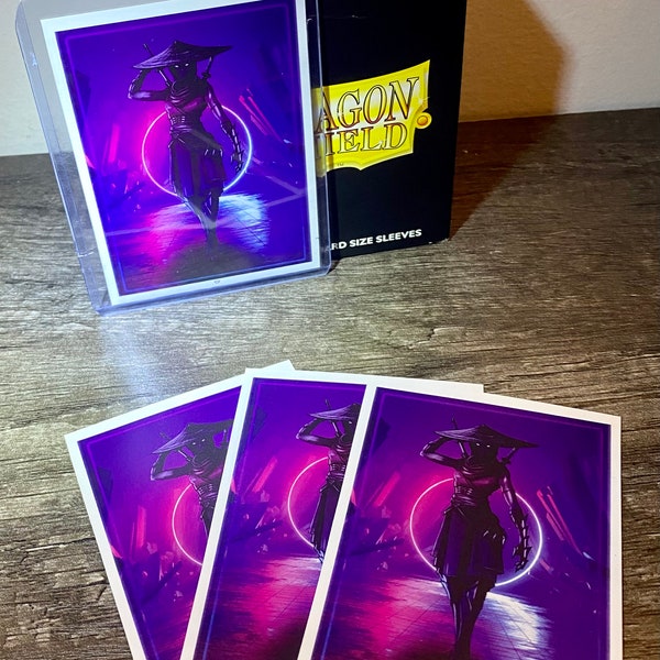 Custom Card Sleeves Mtg - Etsy