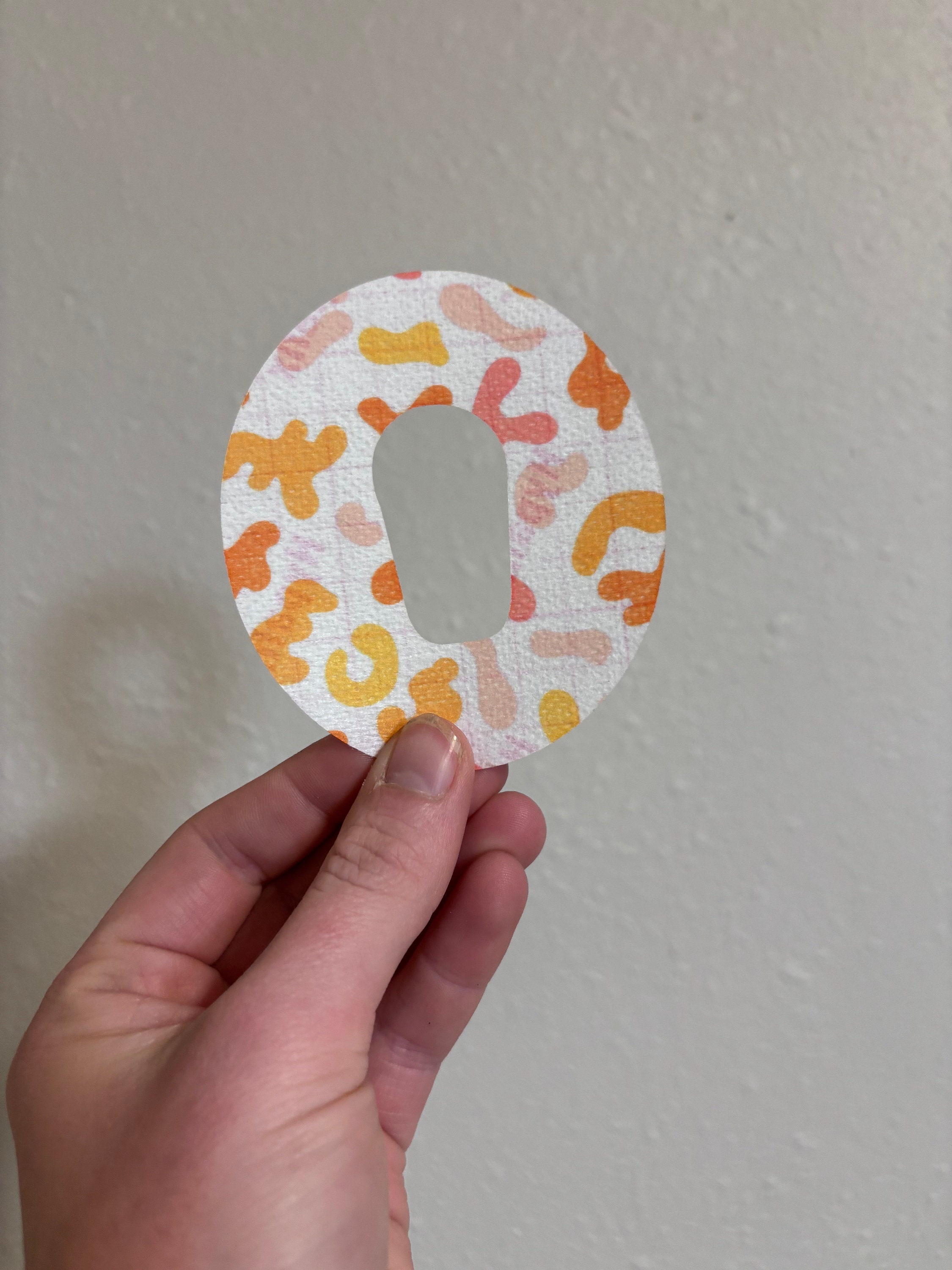 Light Leopard Dexcom G6 Overlay Sticker Hypoallergenic, Breathable ...