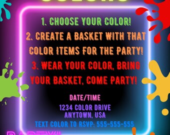 Color Party - Etsy