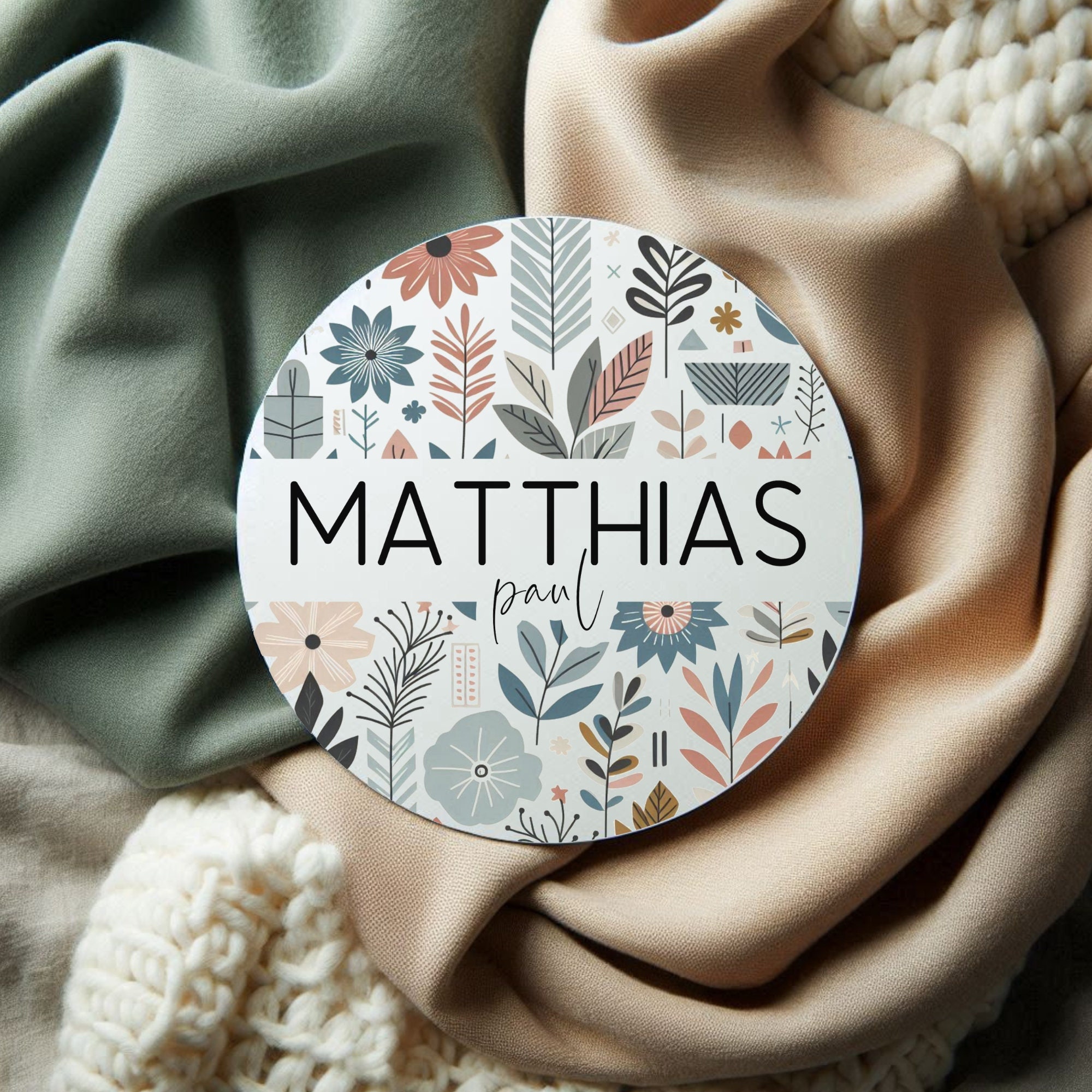 Acrylic Baby Name Announcement-hospital Sign-baby Name Plaque-boho ...