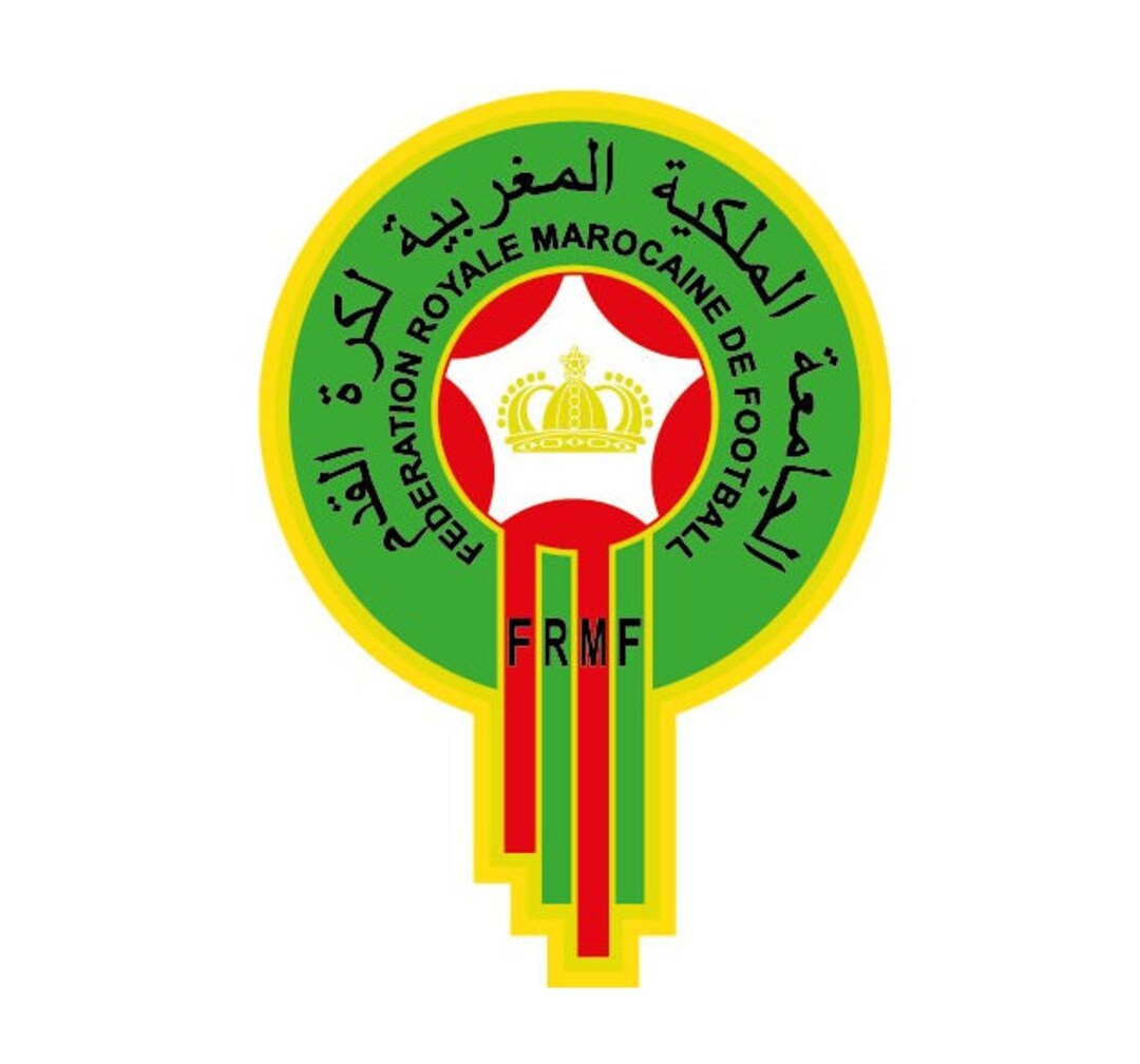 Logo Royal Moroccan Football Federation Svg Dxf Png Pdf Eps Etsy