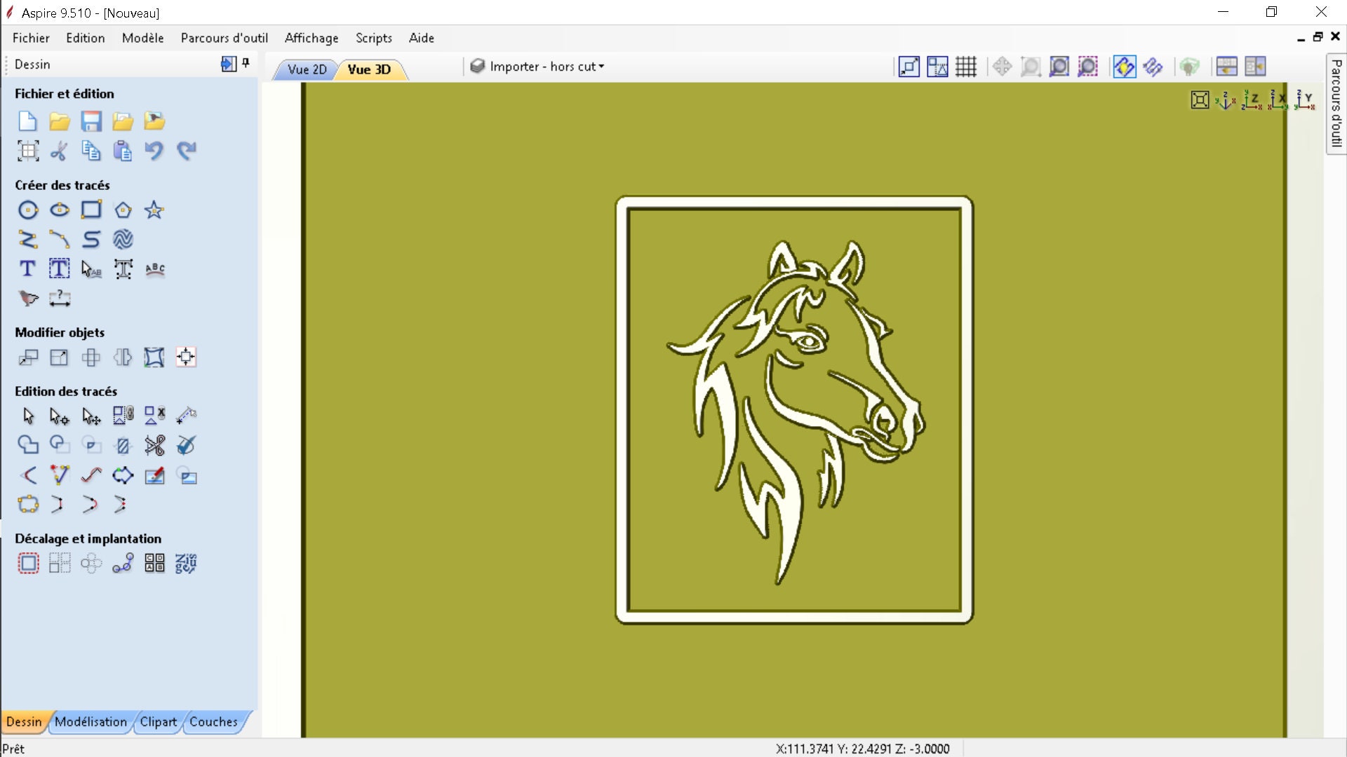 Horse Dxf File - Etsy