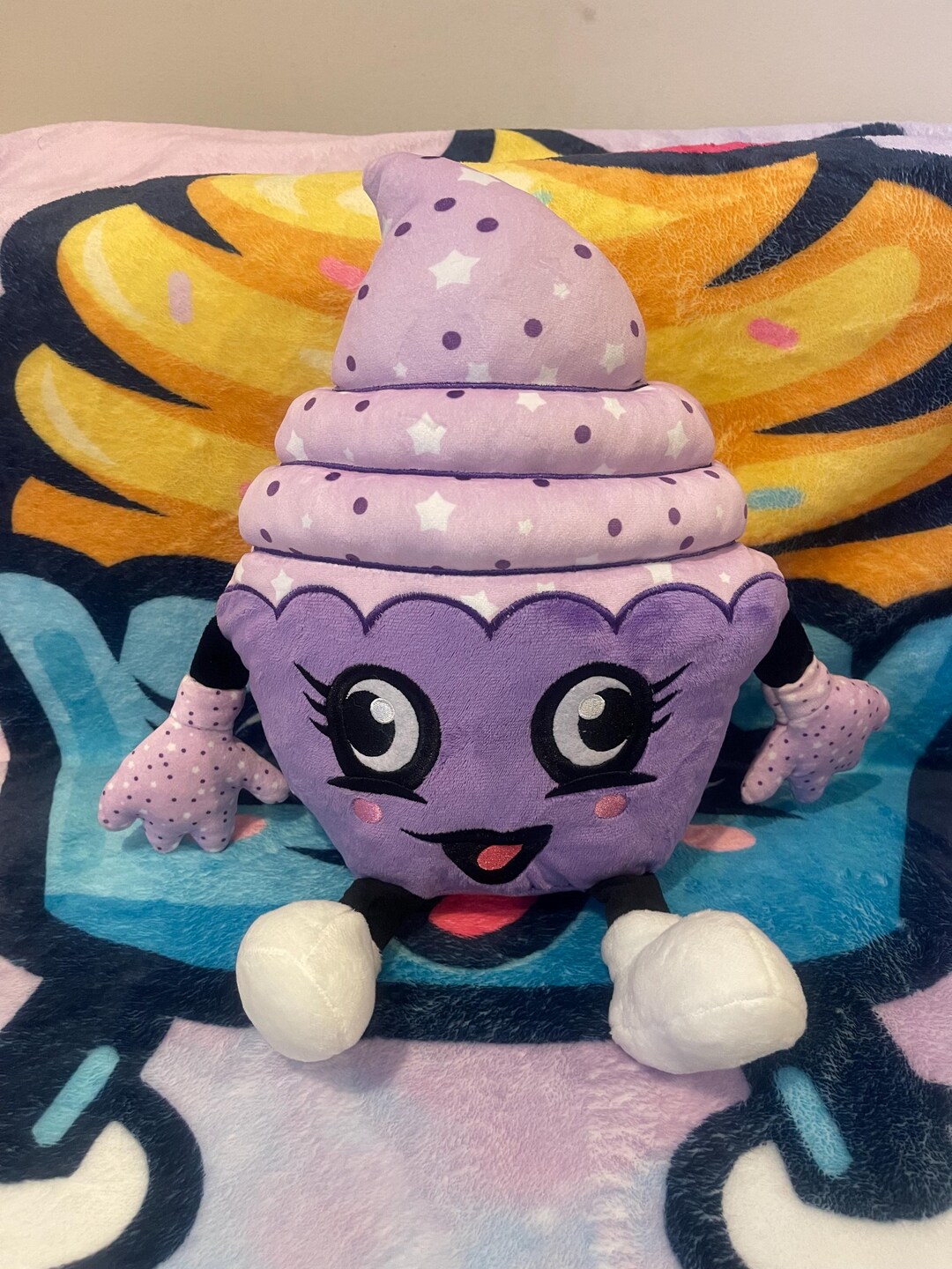 Meet It's Purple the New Bold Bright and Lovable Plushie Hero, Dressed ...