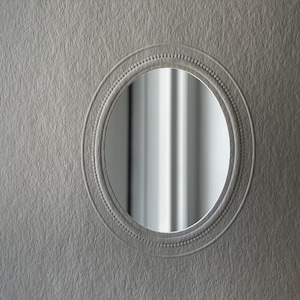 Ornate Oval Photo Mat | Antique Inspired Vignette Paper Frame Made With ...