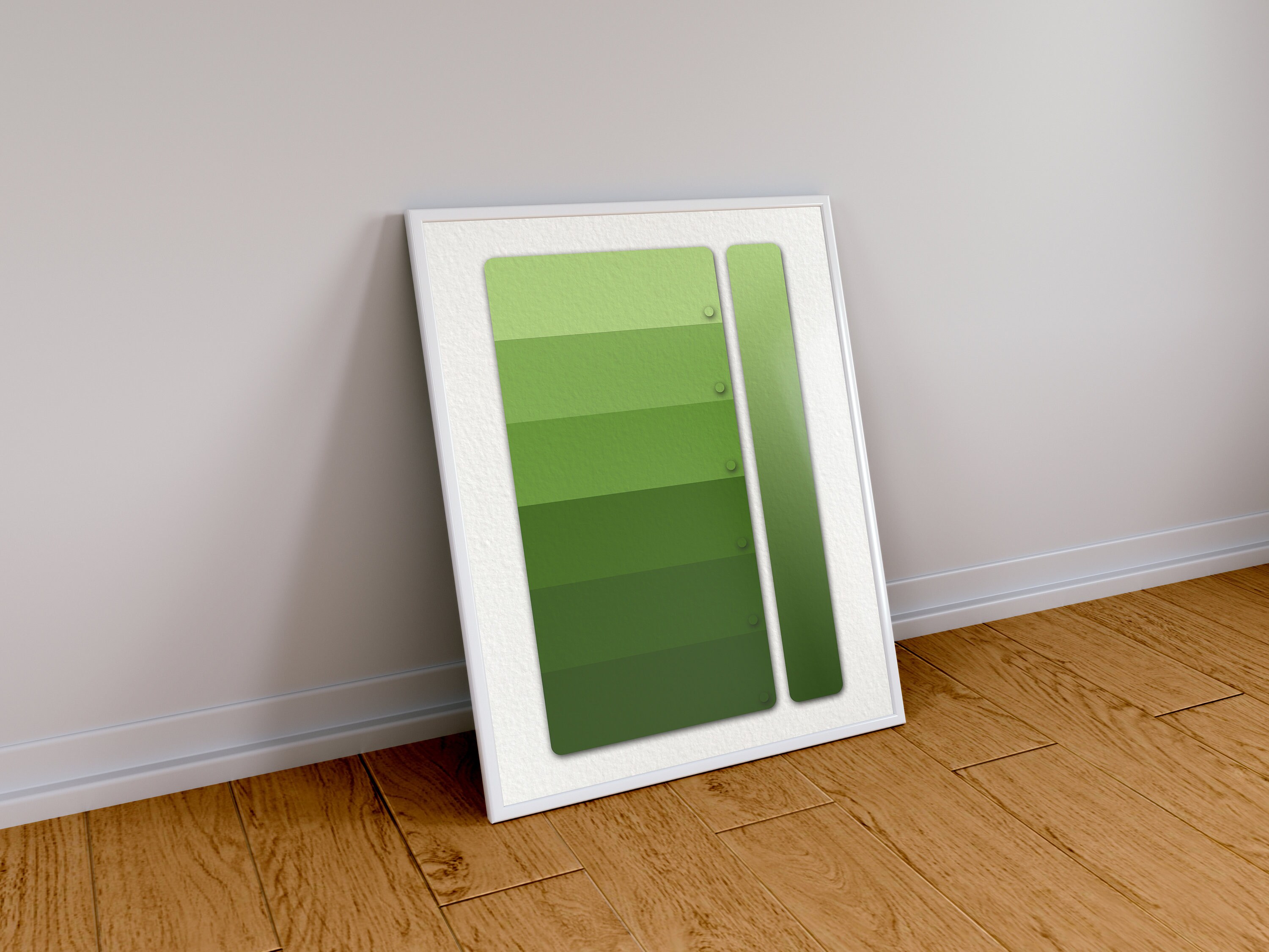 Green Color Palette | Digital Wall Art | Wall Decor | Printable Art ...