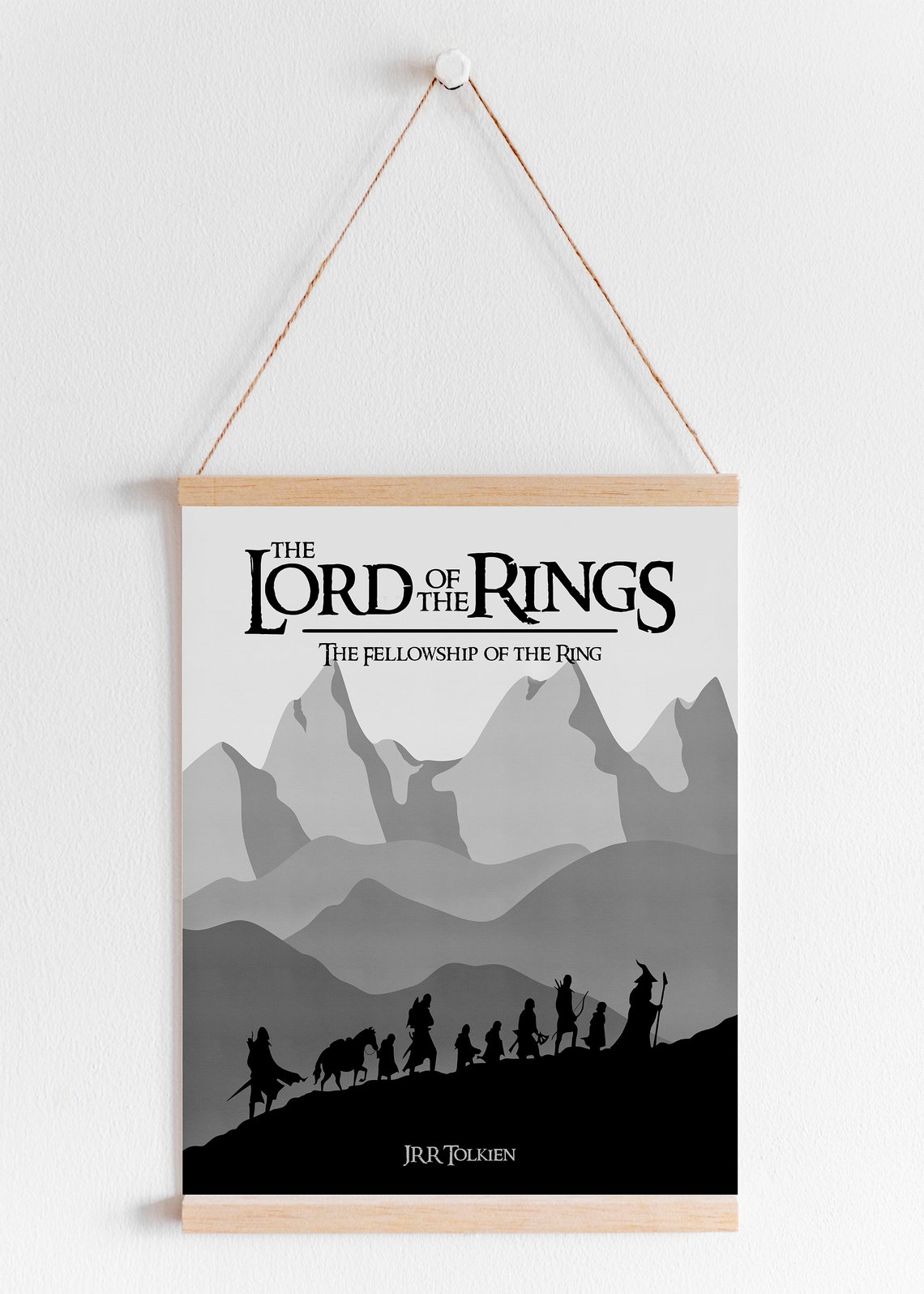 Lord of the Rings Poster Set Tolkien Print Middle Earth - Etsy
