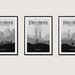 Lord of the Rings Poster Set Tolkien Print Middle Earth - Etsy