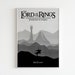 Lord of the Rings Poster Set Tolkien Print Middle Earth - Etsy