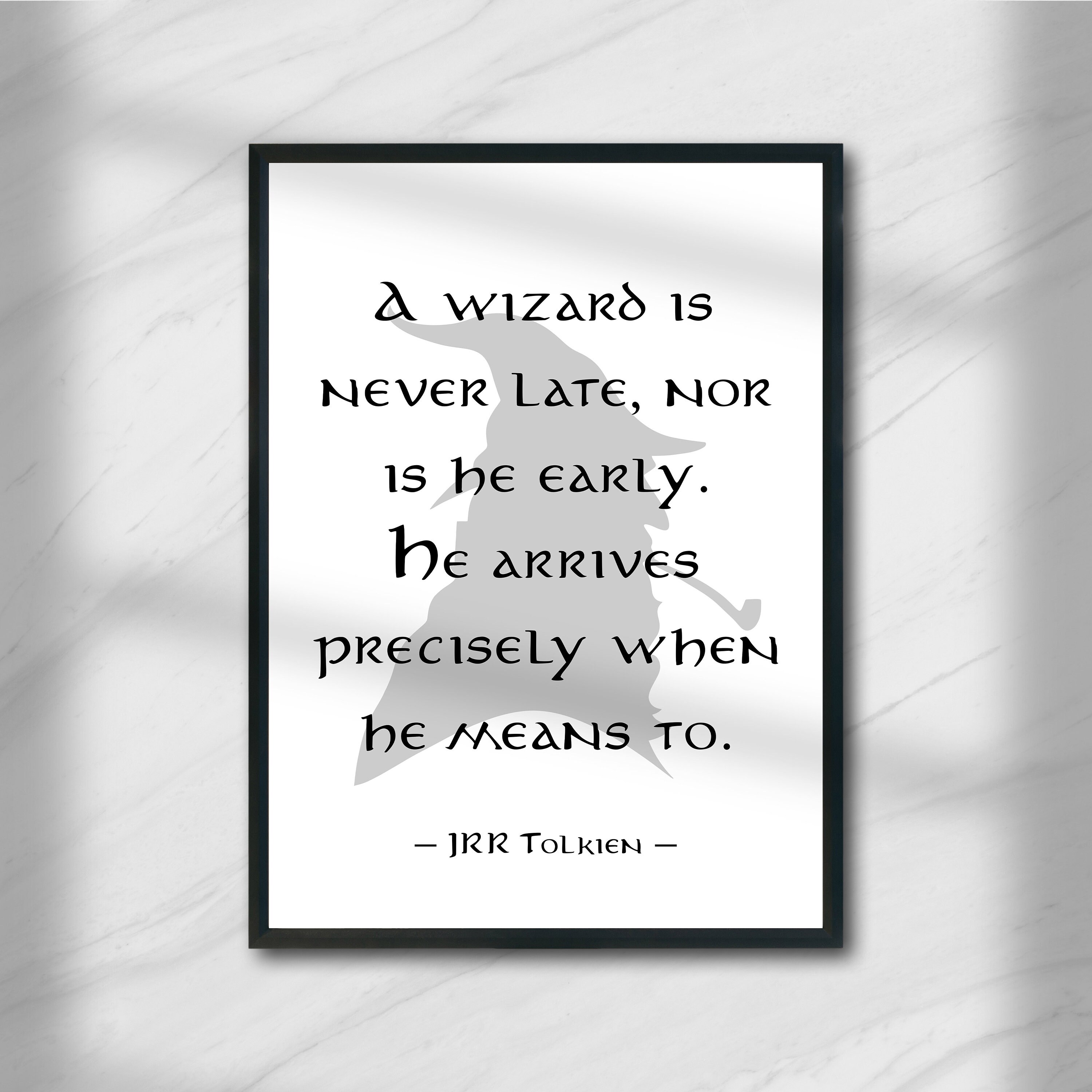 Lord of the Rings Print Tolkien Quote Inspirational Quotes - Etsy