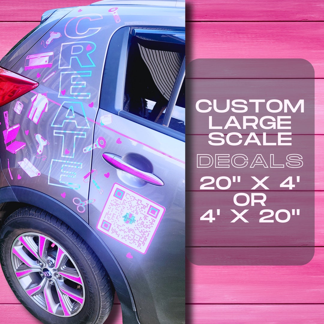 Custom Car Decals - Etsy