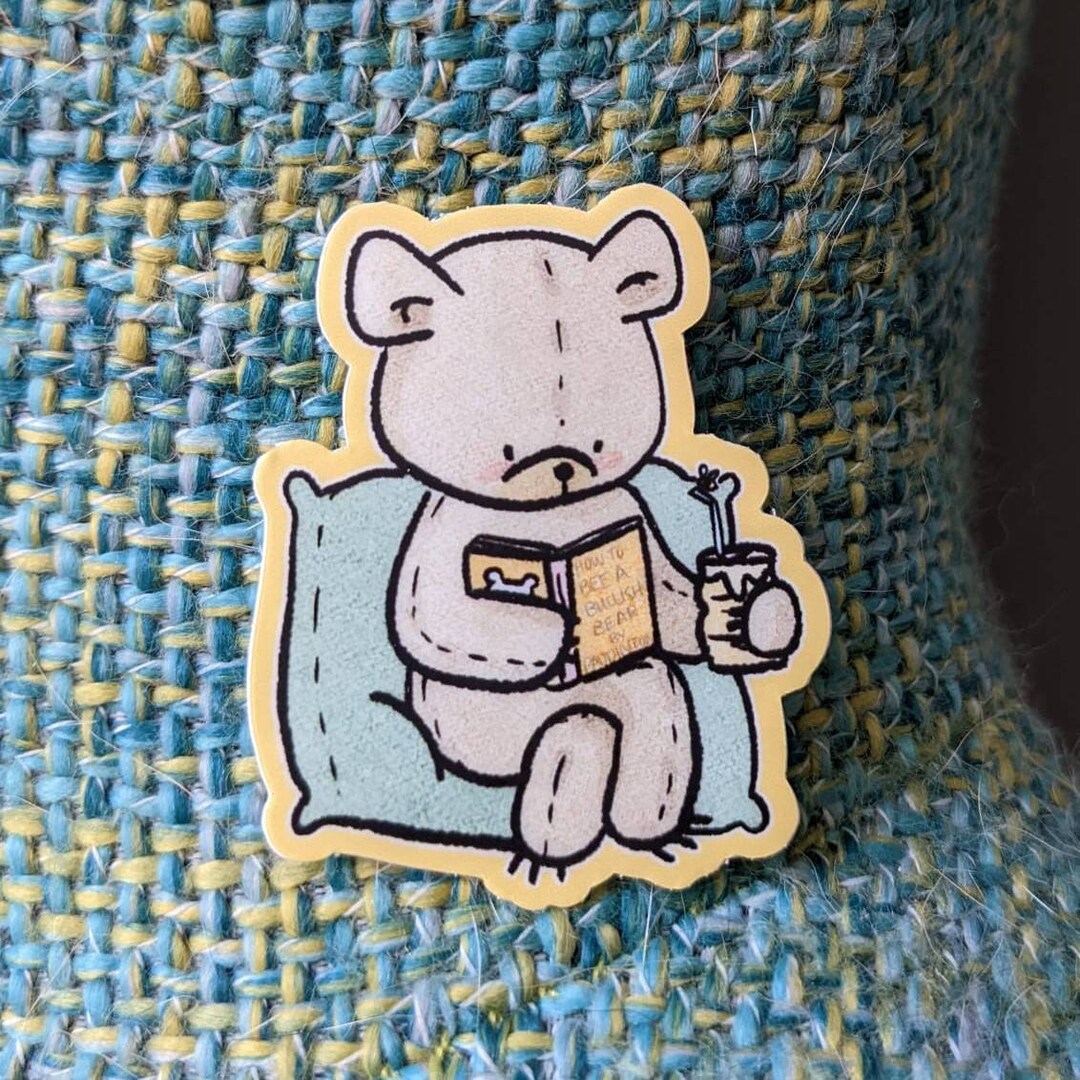 Funny Papa Bear Vinyl Sticker Paddington Inspired: How to Be a Bullish ...