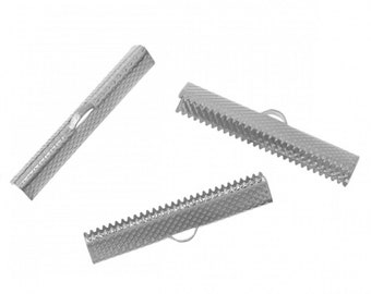 Cord Coil Spring End Crimp Fasteners for Jewelry Necklace Bracelet ...