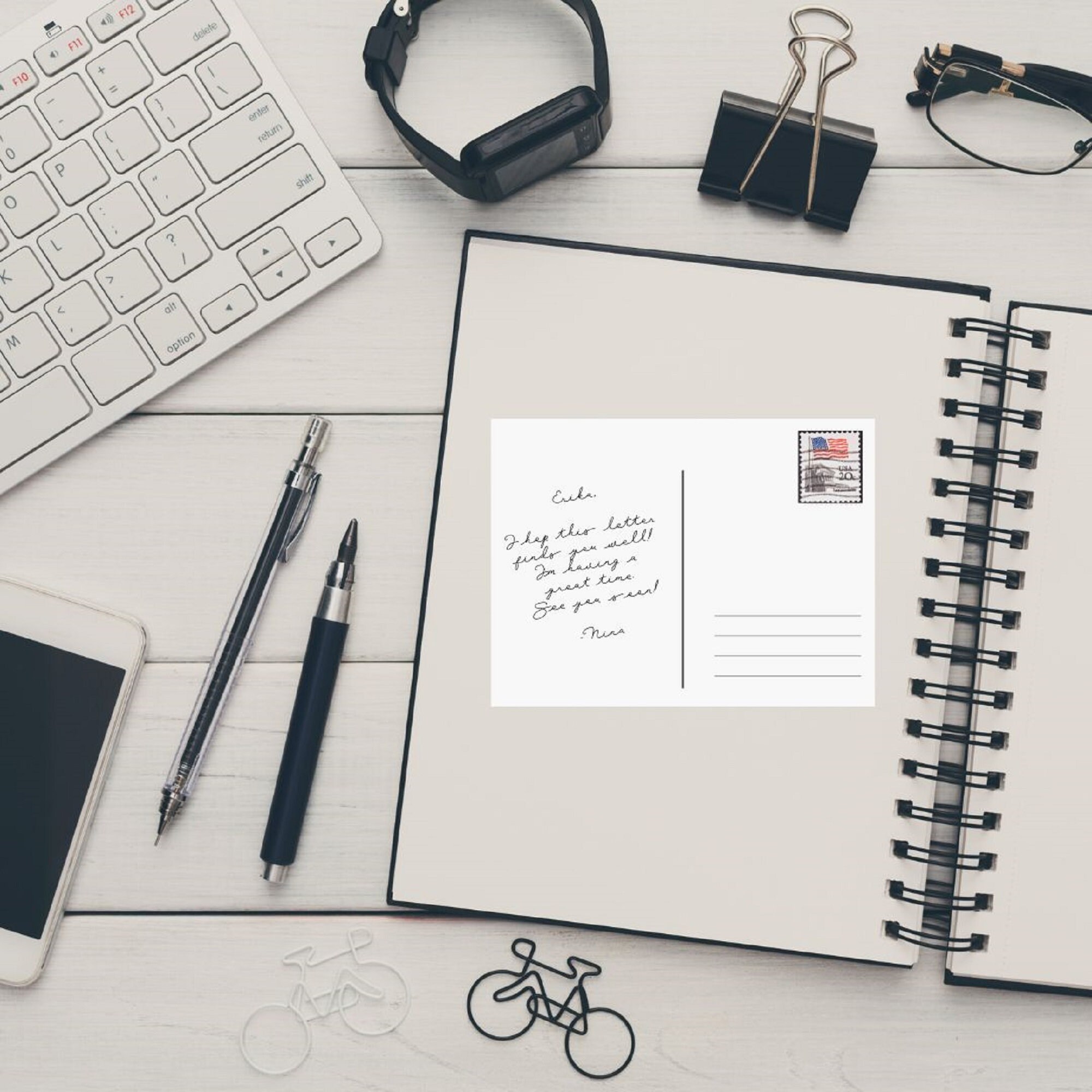 Extra Thick 17 Pt Blank White Customizable Postcards Matte Finish 4x6 ...