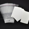 Plastic Jewelry Brooch Display Cards Rectangle White 70mm2 6/8 X 49mm1 ...