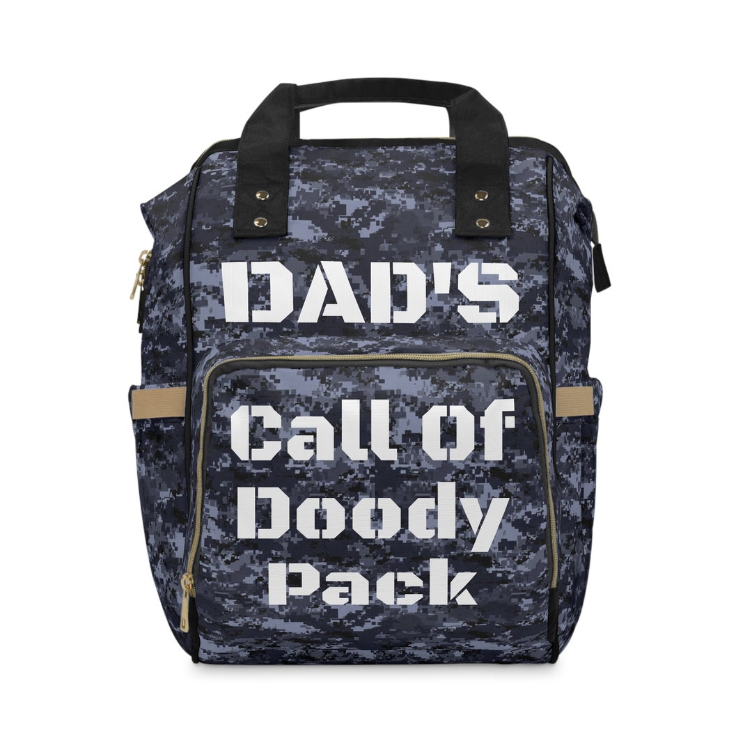 Dad's Call of Doody Pack: Multifunctional Diaper Backpack - Etsy
