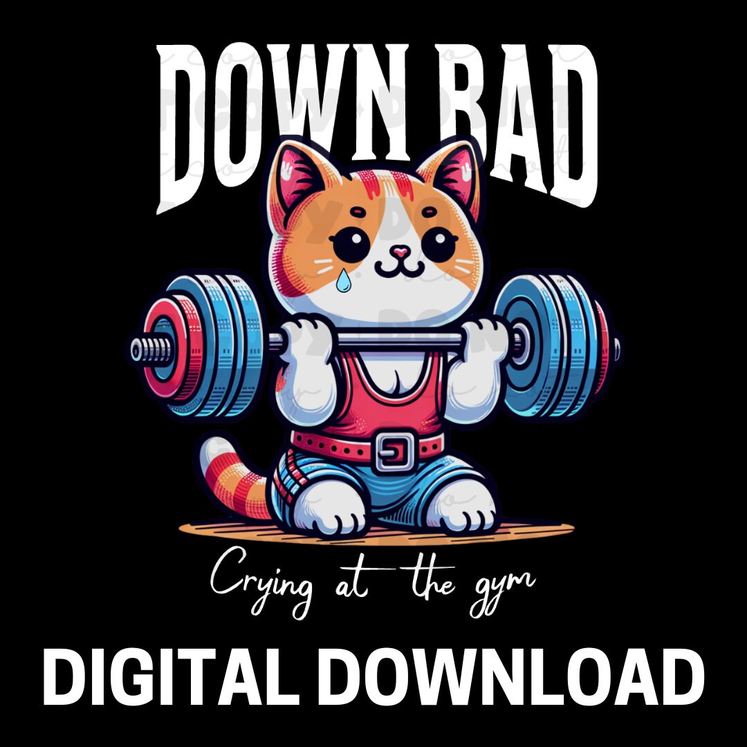 Crying at the Gym PNG ~ Digital Download - Etsy