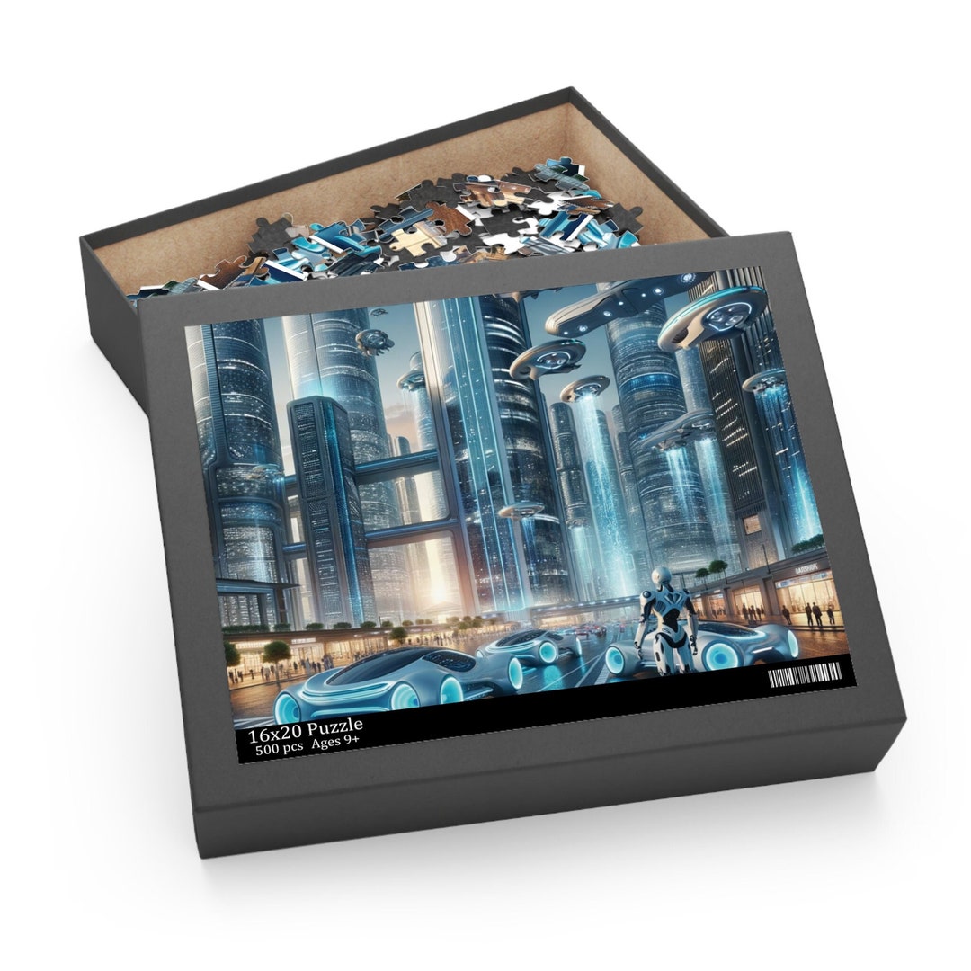 City Centre Jig Saw Puzzles 120, 252, 500-pieces,puzzles for Adults ...