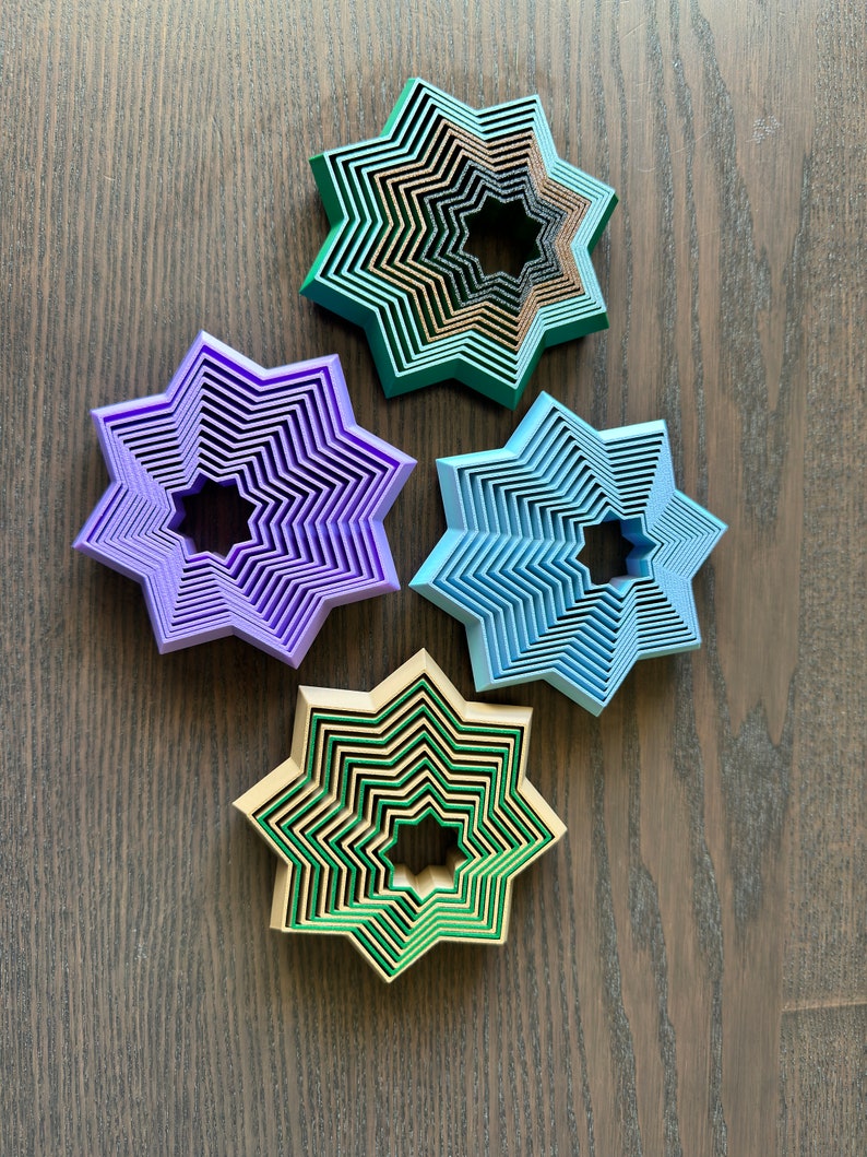 Fidget Star | 3D Printed Fidget - Etsy