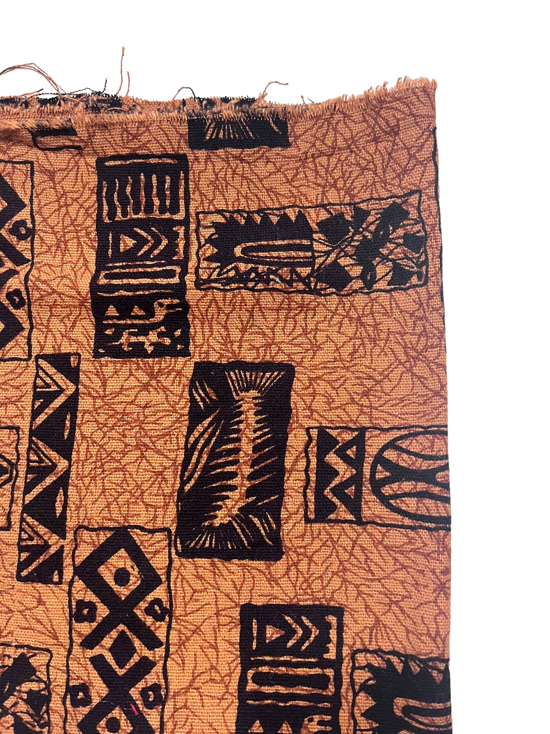 VTG African Stamped Mali Cloth Panel 25" X 27" - Etsy