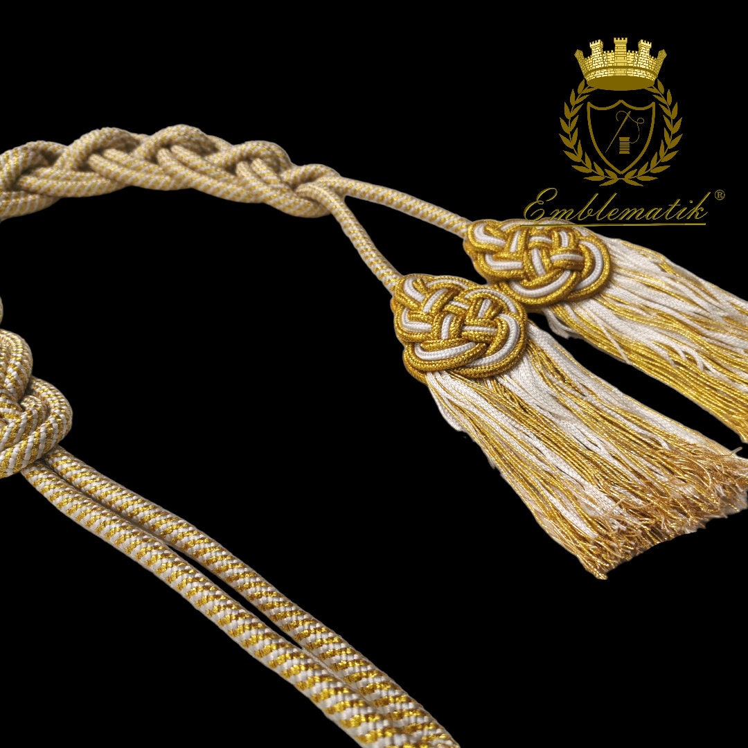 Liturgical Cincture White/gold - Etsy