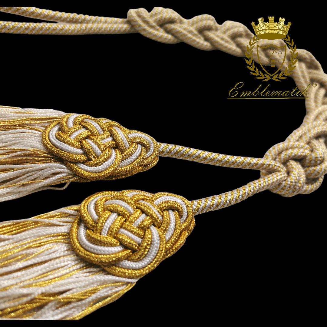Liturgical Cincture White/gold - Etsy