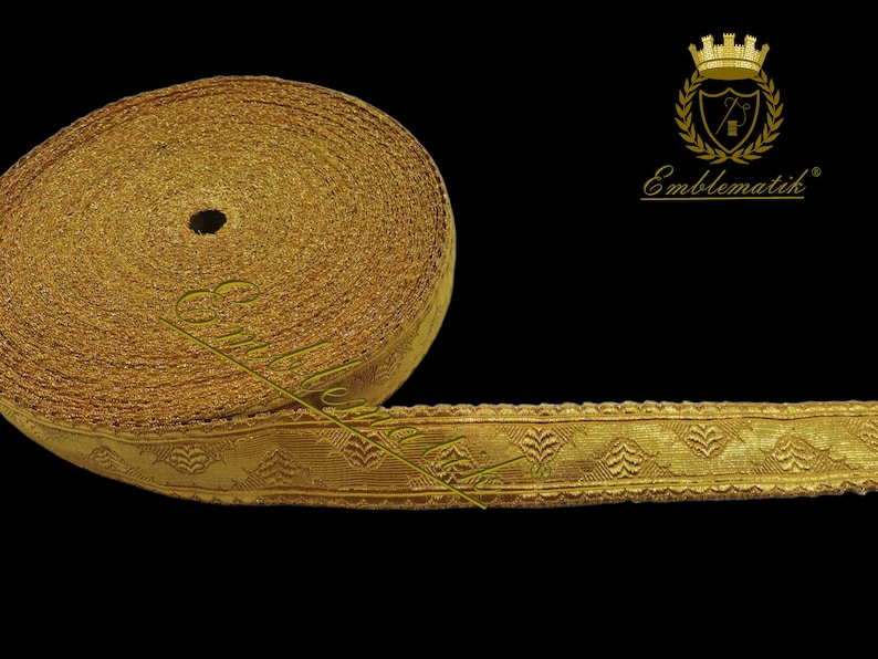 French Metallic Liturgical Galloon Trim. - Etsy